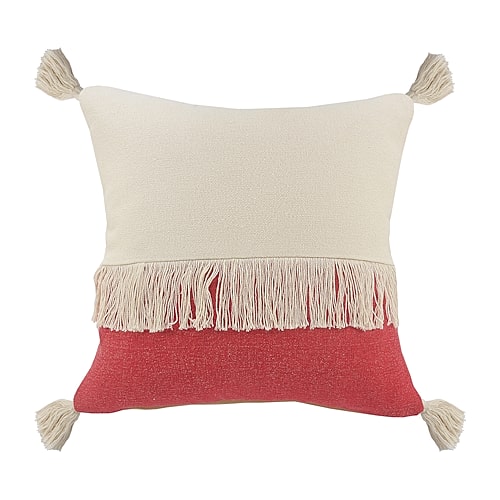 Click here for LR Home Danny Textured Square Throw Pillow  One Si... prices