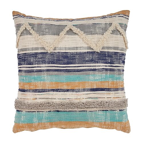 Click here for LR Home Erica Stripe Square Throw Pillow  One Size... prices
