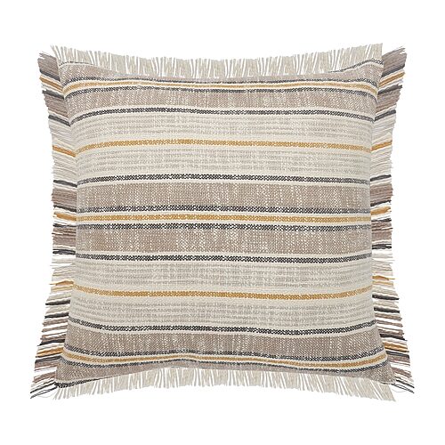 Click here for LR Home Jan Dia Stripe Square Throw Pillow  One Si... prices