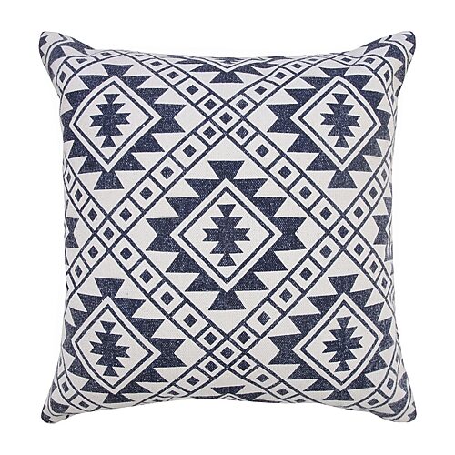 Click here for LR Home Dutt Geometric Square Throw Pillow  One Si... prices