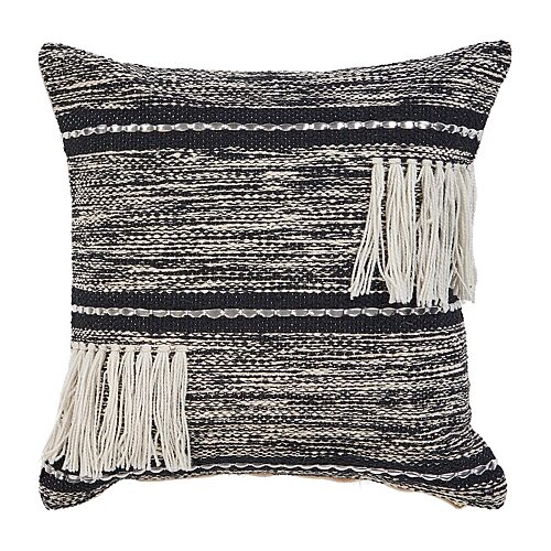 Click here for LR Home Mar Roy Stripe Square Throw Pillow  One Si... prices