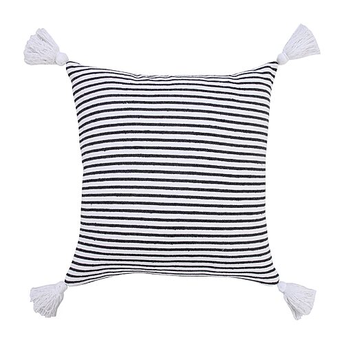 Click here for LR Home Finn Stripe Square Throw Pillow  One Size... prices
