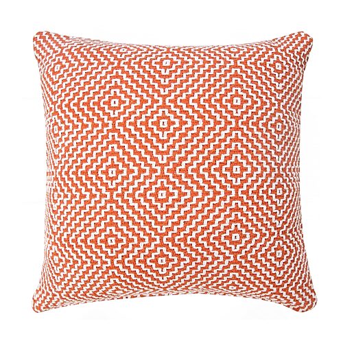 Click here for LR Home Rase Geometric Square Throw Pillow  One Si... prices
