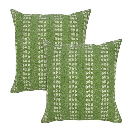 Click here for LR Home Bam Stripe Set Square Throw Pillow  One Si... prices