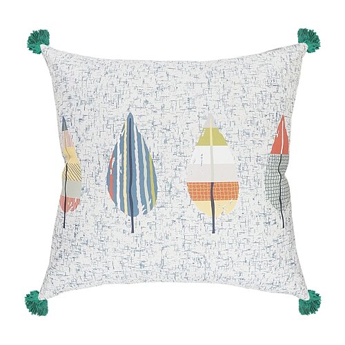 Click here for LR Home Ross Geometric Square Throw Pillow  One Si... prices