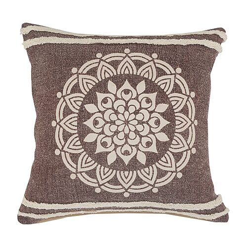 Click here for LR Home Santy Abstract Square Throw Pillow  One Si... prices