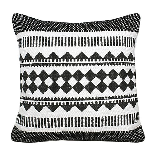 Click here for LR Home Koum Geometric Square Throw Pillow  One Si... prices