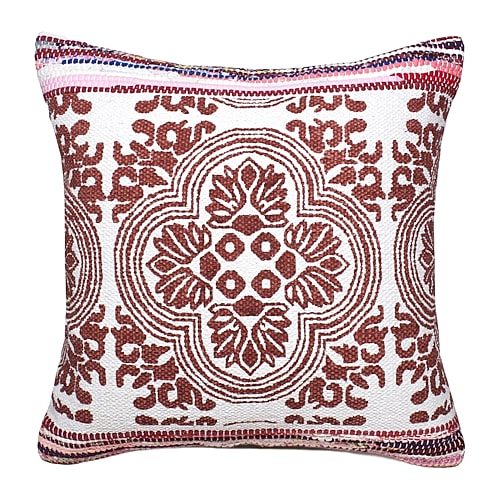 Click here for LR Home Nich Geometric Square Throw Pillow  One Si... prices