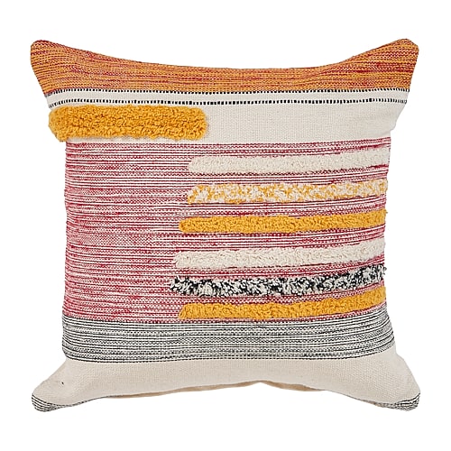 Click here for LR Home Zimbu Stripe Square Throw Pillow  One Size... prices