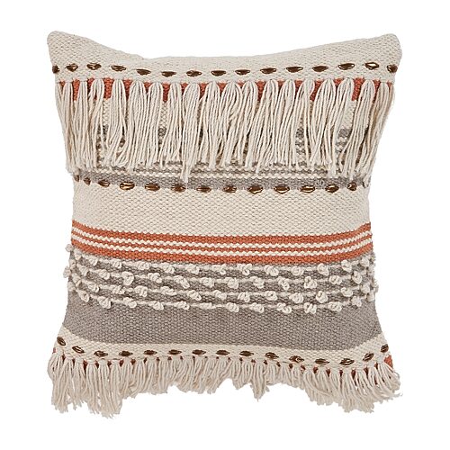 Click here for LR Home Zill Stripe Square Throw Pillow  One Size... prices