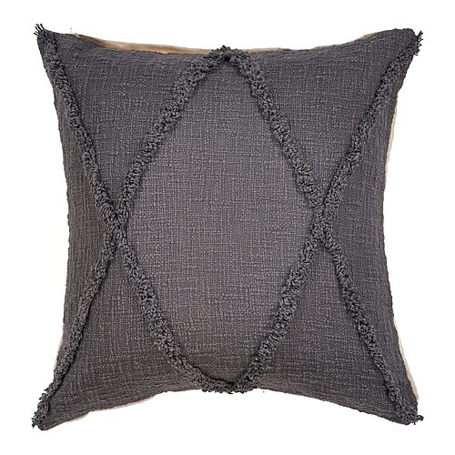 Click here for LR Home Aadi Diamond Square Throw Pillow  One Size... prices
