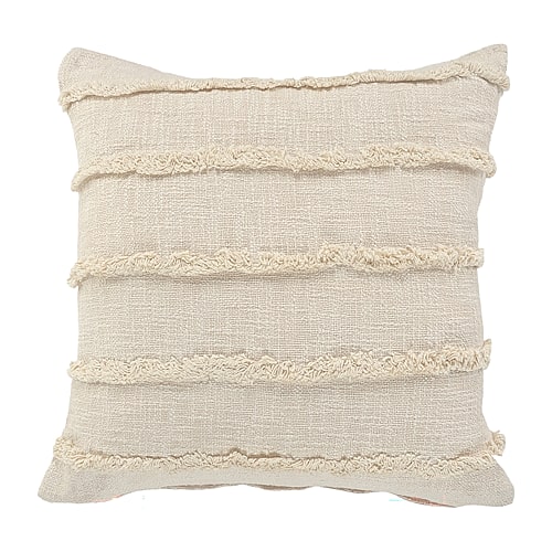 Click here for LR Home Cassie Solid Square Throw Pillow  One Size... prices