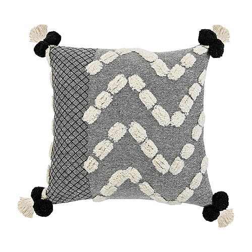Click here for LR Home Zara Textured Square Throw Pillow  One Siz... prices