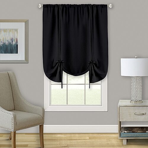 Click here for Achim Darcy Tie Up Rod Pocket Curtain Shade prices