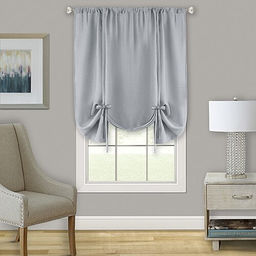 Click here for Achim Darcy Tie Up Rod Pocket Curtain Shade prices