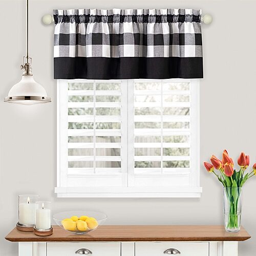 Click here for Achim Hunter Rod Pocket Federal & Truck Valance  O... prices