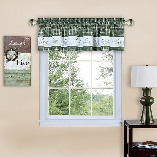 Click here for Achim Live Love Laugh Valance - 58x14 prices