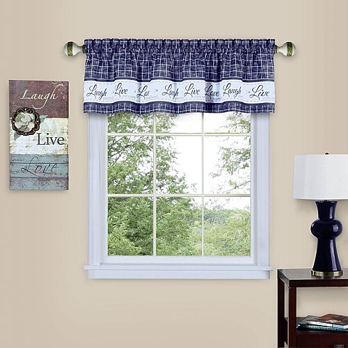 Click here for Achim Live Love Laugh Valance - 58x14 prices