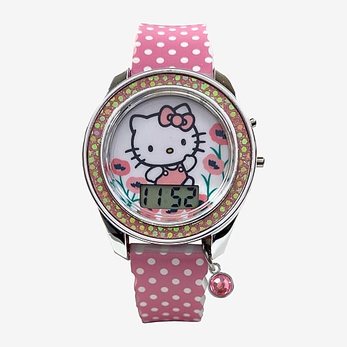 Click here for Hello Kitty Girls Pink Strap Watch Hk4240jc  One S... prices
