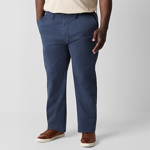 Click here for mutual weave Standard Chino Mens Relaxed Fit Big a... prices
