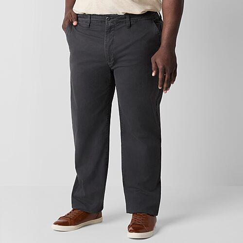 Click here for mutual weave Standard Chino Mens Relaxed Fit Big a... prices