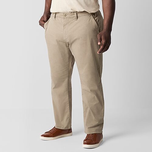 Click here for mutual weave Standard Chino Mens Relaxed Fit Big a... prices