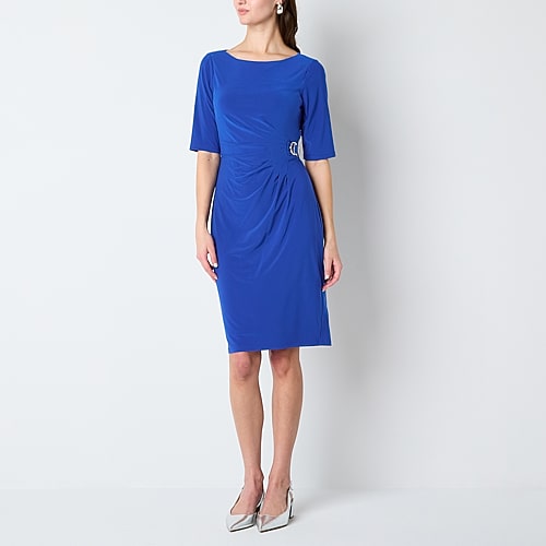 Click here for Jessica Howard Womens Boat Neck Elbow Sleeve Sheat... prices