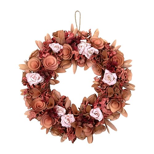 Click here for Northlight 12 Silk Roses And Wooden Flowers Artifi... prices