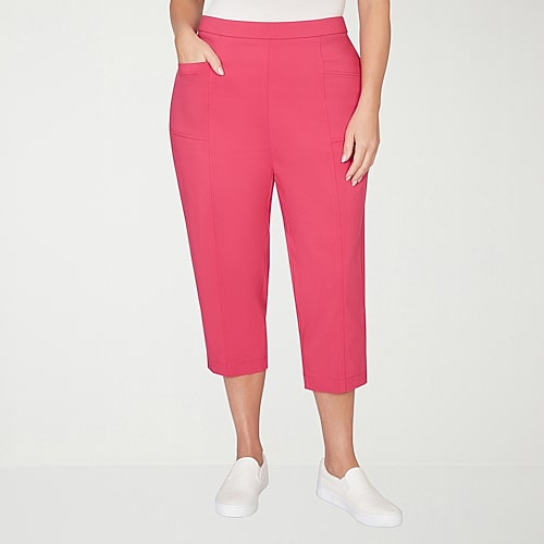 Click here for Alfred Dunner Womens Plus Straight Capri Pant  24w... prices