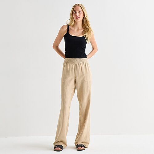 Click here for Hurley Womens Juniors Straight Low Rise Pull-On Pa... prices
