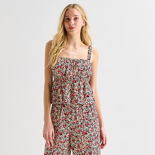 Click here for Hurley Womens Juniors Square Neck Sleeveless Tank... prices