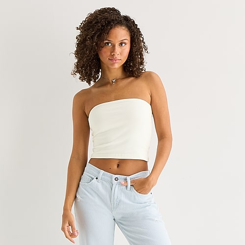 Click here for Arizona Womens Juniors Tube Top  X-large  White prices