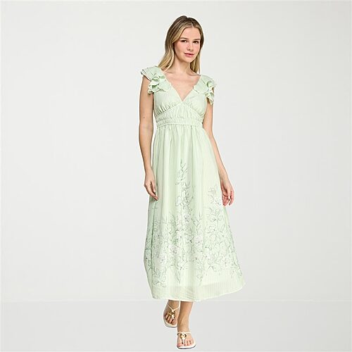 Click here for Trixxi Womens Juniors V Neck Short Sleeve Floral A... prices