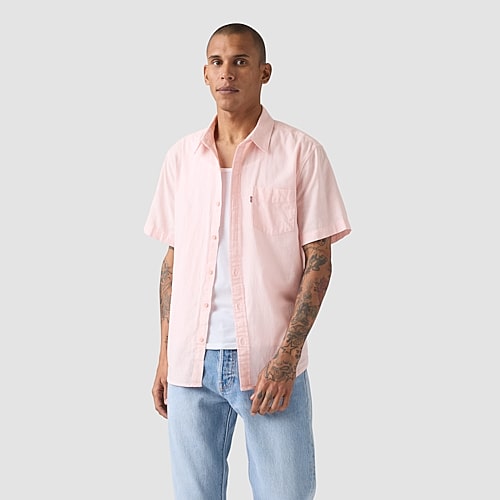 Click here for Levis Mens Short Sleeve Regular Fit Button-Down Sh... prices