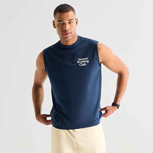 Click here for Xersion Mens Crew Neck Sleeveless Muscle T-Shirt... prices