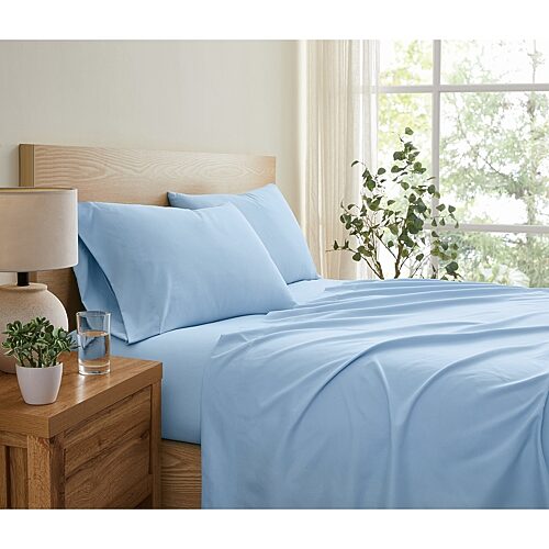 Truly Soft Everyday Sheet Set  King - Sky Blue