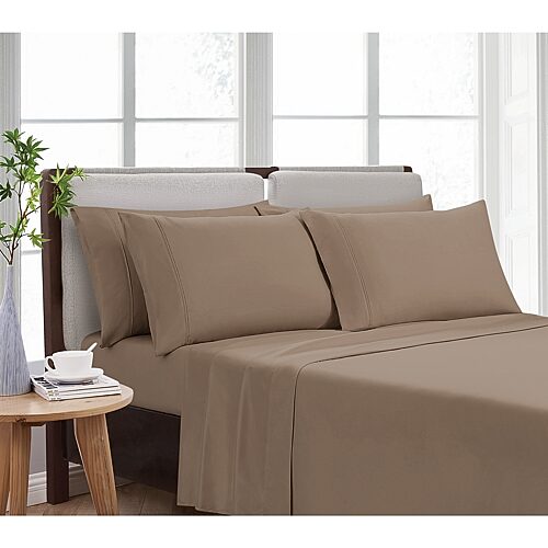 Click here for Cannon Hert Solid Sheet Set  One Size  Brown prices