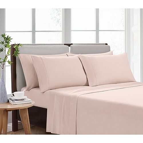 Click here for Cannon Hert Solid Sheet Set  One Size  Pink prices