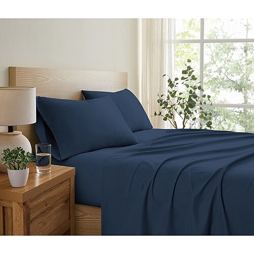 Click here for Truly Soft Everyday Sheet Set  Twin Xl - Dark Blue prices