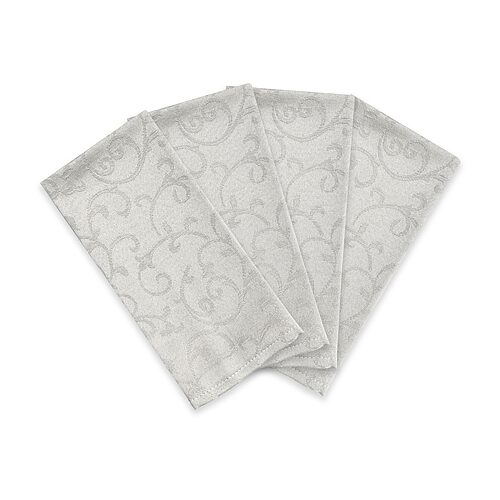 Click here for Lenox Opal Innocence 4-pc. Napkins  One Size  Silv... prices