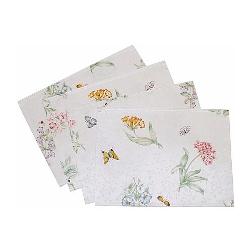 Click here for Lenox Butterfly Meadow 4-pc. Placemat  One Size  W... prices