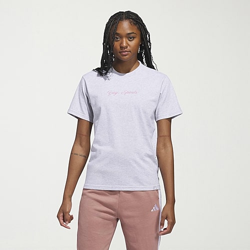 Click here for adidas Womens Sports Graphic Crewneck Cotton T-Shi... prices