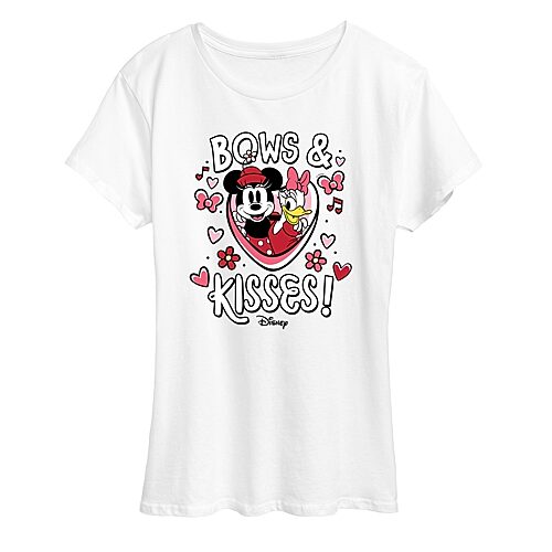 Click here for Bows And Kisses Womens Crew Neck Short Sleeve Clas... prices
