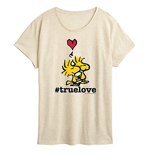 Click here for Peanuts True Love Woodstock Womens Crew Neck Short... prices