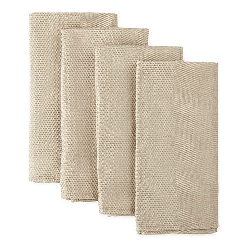 Click here for Homewear Bristol 4-pc. Napkins  One Size  Beige prices