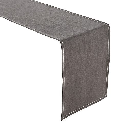 Click here for Homewear Piana Table Runner  One Size  Gray prices