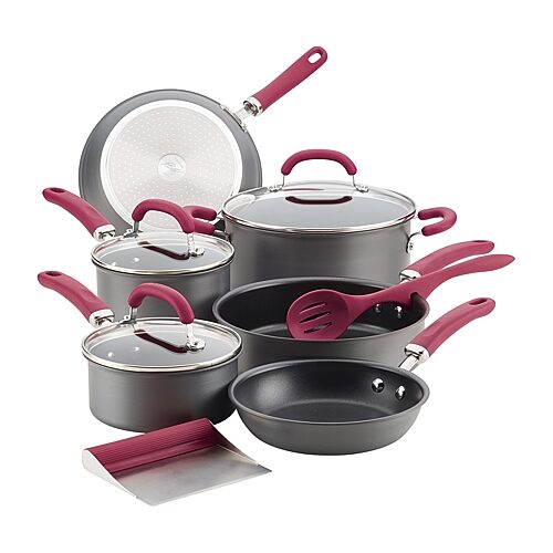 Click here for Rachael Ray Create Delicious Hard Anodized 11-Pc.... prices