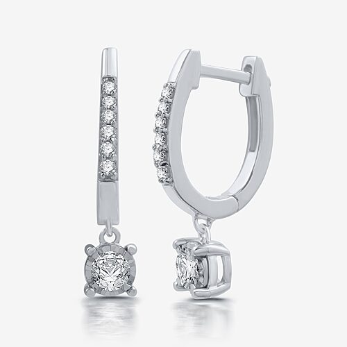 Click here for Ever Star (H-I / Si1-I1) Womens 1/2 CT. T.W. Lab G... prices