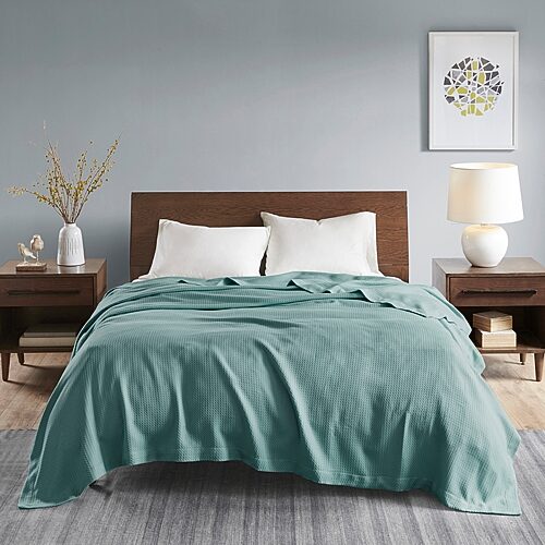 Click here for Madison Park Egyptian Cotton Blanket  Full/Queen -... prices