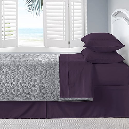 Click here for Swift Home Ultra-Soft Microfiber 4pc. Sheet Set prices